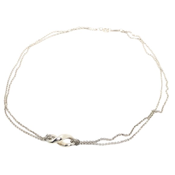 Tiffany & Co. | Jewelry | Tiffany Co Figure Eight Necklace | Poshmark